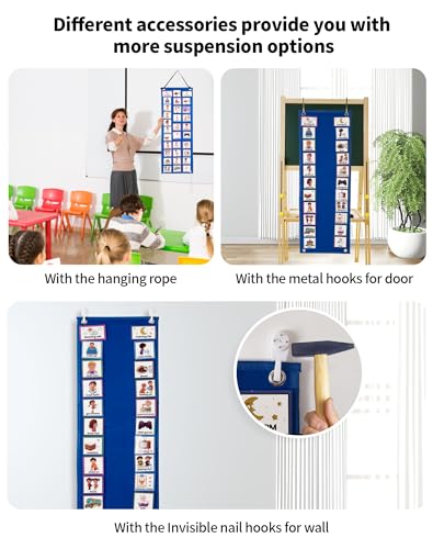 Visual Timetable for Autistic Children Daily Routine Chart Now and Next ...