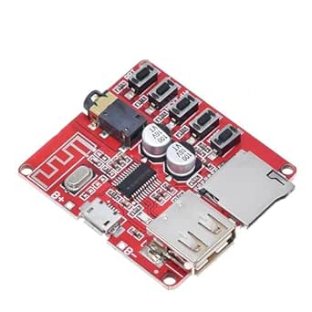Amazon.com: Bluetooth decoder Board MP3 Lossless car Speaker Amplifier ...