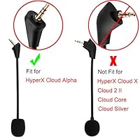 Game Mic Replacement for Kingston HyperX Cloud Alpha Gaming Headset, 3 ...