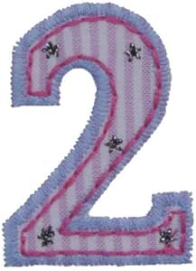 Amazon.com: alphabet kids - TrickyBoo kids iron-on number 2 Children ...