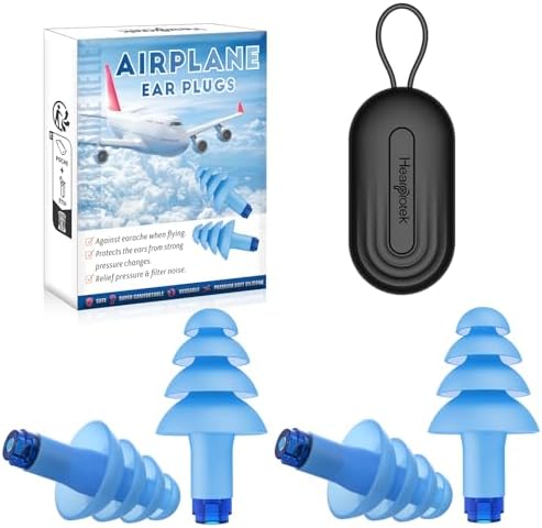 Amazon.com: Hearprotek Airplane Ear Pressure Relief Earplugs, Soft ...