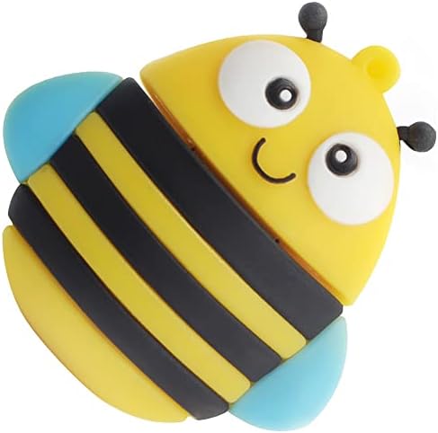 Amazon.com: 32GB USB Flash Drive Bee-Shaped, BorlterClamp Cute USB ...