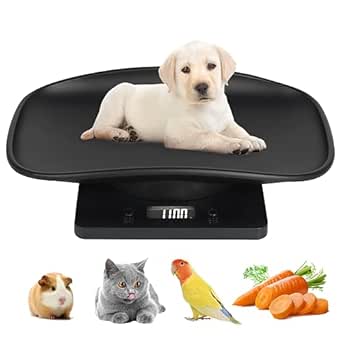 Amazon.com: Digital Pet Scale Digital Small Animals Scales for Weighing ...