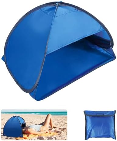Amazon.com: LVOERTUIG Beach Sun Shelter, Mini Sun Shade for Beach, Full ...