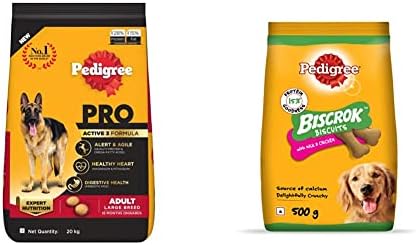 Pedigree PRO Expert Nutrition Active Adult Large Breed Dog (18 Months ...