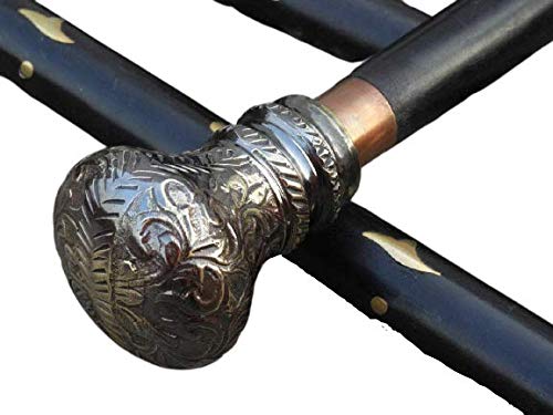 Medieval Wooden Vintage Walking Stick for Men and Women : Amazon.in ...