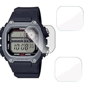 FCS screen guard for Casio Watch | Pack of 3 | Edge to Edge Coverage ...