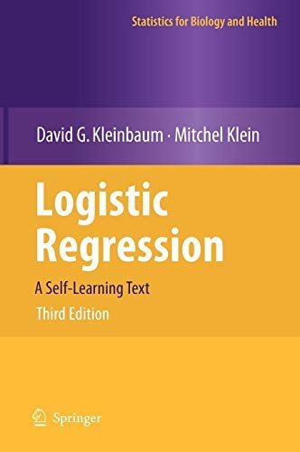 By David G. Kleinbaum, Mitchel Klein: Logistic Regression: A Self ...