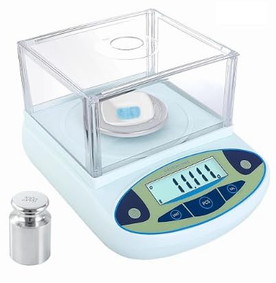 Amazon.com: Lab Scale 500gx0.001g High Precision Lab Analytical Balance ...