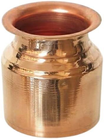 Amazon.com: INDIAN MODERN ART Handmade Pure Copper Lota | Tamba Ka Lota ...