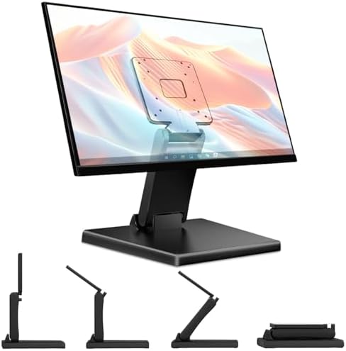 Amazon.com: Bestoct Low Profile Monitor Stand, LCD TV Foldable Mount ...