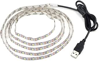 Amazon.co.jp: USB 5V LED Strip Light Flexible Lamp 1M-5M Tape Diode SMD ...