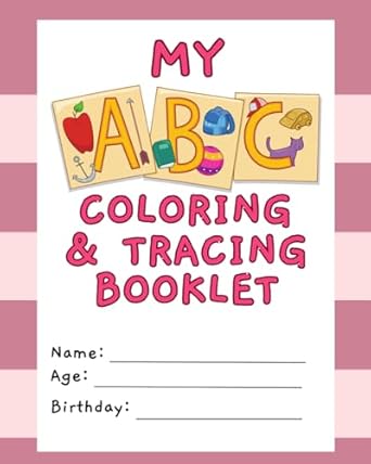 Amazon.com: My ABC Coloring & Tracing booklet: 9798323279555: Scialampo ...