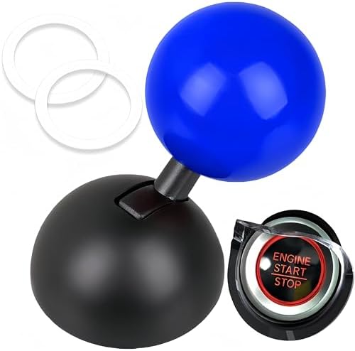 Amazon.co.jp: Korekaou Engine Start Button Lever Funny Car Push Start ...