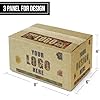 Amazon.com: 8NET.com Corrugated Boxes, 8 x 6 x 4", Full Color Custom ...