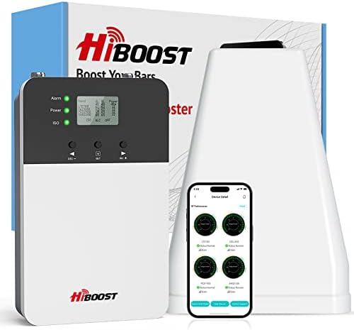 Amazon.com: Hiboost Cell Phone Signal Booster for Home & Office ...