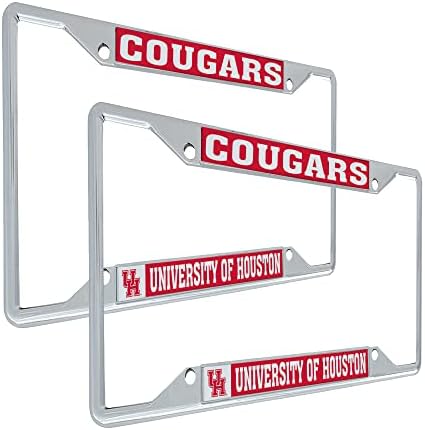 Amazon.com: Desert Cactus University of Houston License Plate Frame ...