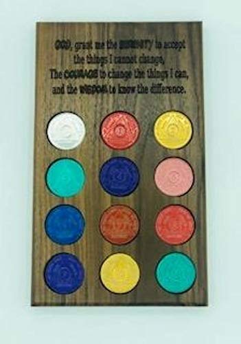 Amazon.com: Serenity Prayer AA Coin Plaque : Home & Kitchen