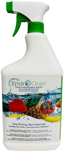 Veggie Wash Fruit & Vegetable Wash, Produce Wash and Cleaner, 16-Fluid ...