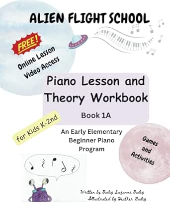 Amazon.com: Alien Flight School Piano Lesson and Theory Workbook: Book ...