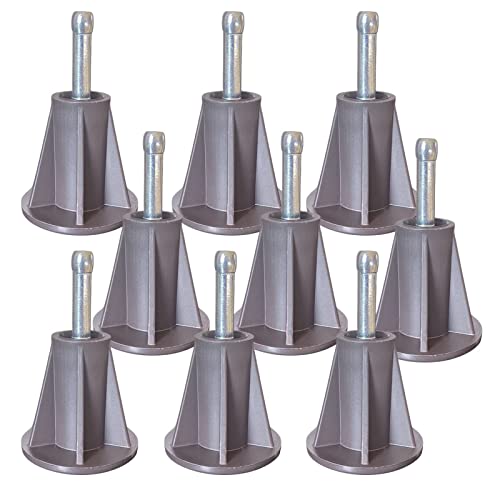 Snapklik.com : Homes Place Steel Stem Bed Frame Feet To Replace Wheels ...