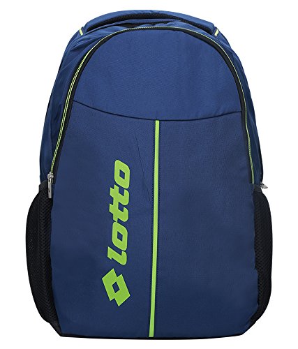Buy Lotto Navy Lime Laptop Classic Bag at Amazon.in