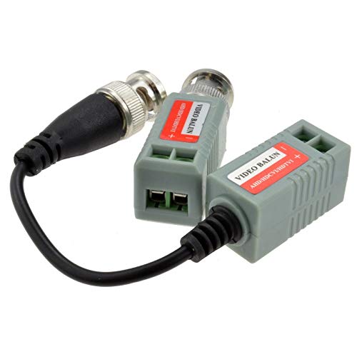 Screw Terminal Over LAN/Ethernet to BNC Male Video Balun Transceiver ...