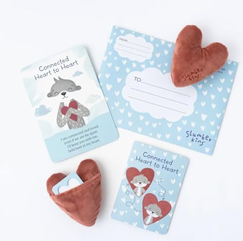 Amazon.com: Slumberkins Connected Heart to Heart Plush & Board Book Set ...