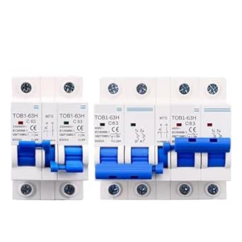MTS Dual Power Manual Transfer Switch Circuit Breaker MCB 50HZ/60HZ ...