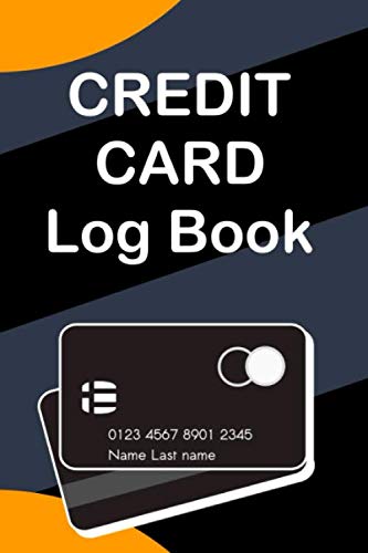 Credit & Debit Card Log Book: Check And Debit,Credit Card - Journal ...