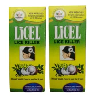 Licel Lice & Nits Killer Oil | Herbal Lice Killer Oil | Kills Lice ...