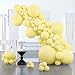Amazon.com: PartyWoo Pastel Yellow Balloons, 127 pcs Pale Yellow ...