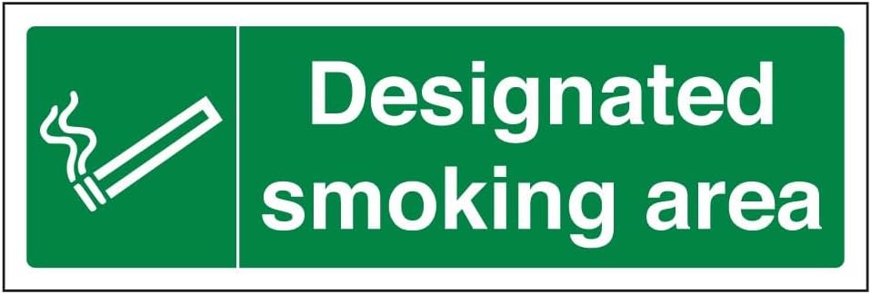 Smoking area Please keep this area tidy and discard all cigarette ends ...