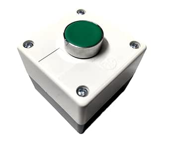 1 Way Control Box with Metal Push Button (Green, Without Element ...