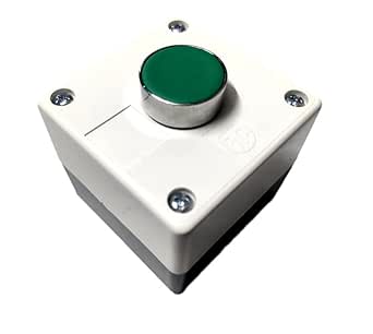 1 Way Control Box with Metal Push Button (Green, 2 NC) : Amazon.in ...