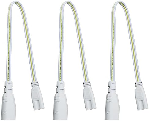 T5 T8 LED Tube Connector Cable FMHXG 3PCS 30cm Male to Female Double ...