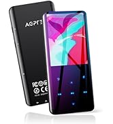 Amazon.com: AGPTEK A02 MP3 Player with Bluetooth 5.3, 1.8 inch Screen ...
