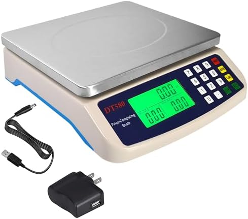 Eosphorus Commercial Food Scale 88lb/40kg Kitchen Scale Deli Scale ...