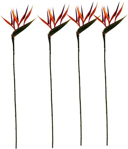6 x Small Bird of Paradise / Strelitzia Artificial Stems by Ola Flowers ...