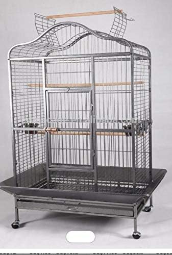 Foldable Metal Bird cage for Budgies, Zebra Finches,Java,Cocktail ...