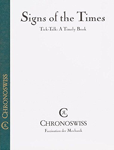 Signs of the Times / Tick-Talk: A Timely Book.: Lang, Gerd R. - Bernd ...