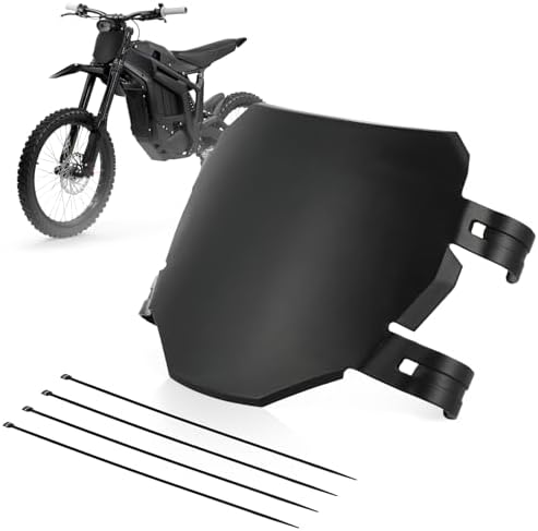 Amazon.com: USTPO Electric Dirt Bike Number Plate Front Licens for ...