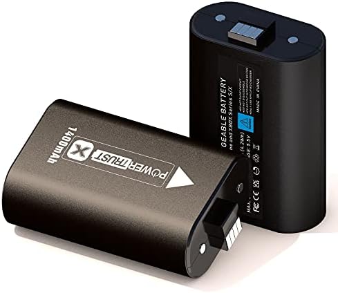 Amazon.com: Rechargeable Battery Pack for X-box Series X|S/ One, 2 Pack ...