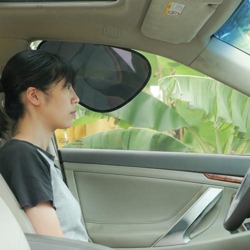 Amazon.com: TFY Car Side Window Sun Shade - Static Cling Dark ...