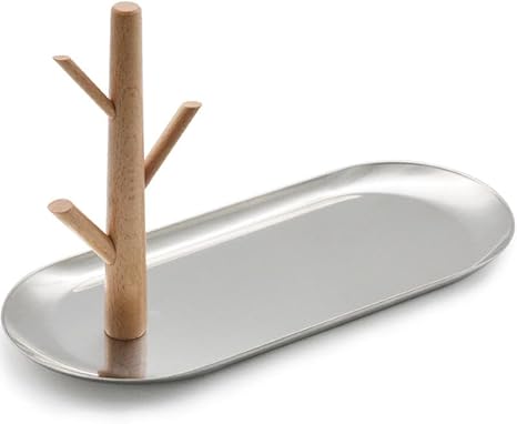 Amazon.com: Shinpuru Key Tray & Key Bowl, Jewelry Tray with Wood 3-Tier ...