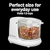 Proctor Silex 1.5 Cup White Food Chopper with Pulse Control