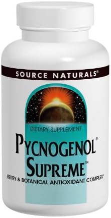 Amazon.com: Source Naturals Pycnogenol Supreme, Berry & Botanical ...