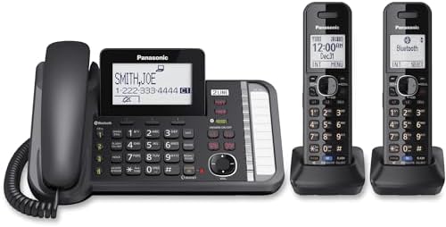 Amazon.com: Motorola 4 line Phone System Bundle, 2 Additional Cordless ...