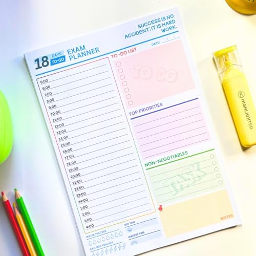 ARTSPIRE.STUDIO Exam Planner 30 Days | Study Organizer for Students ...