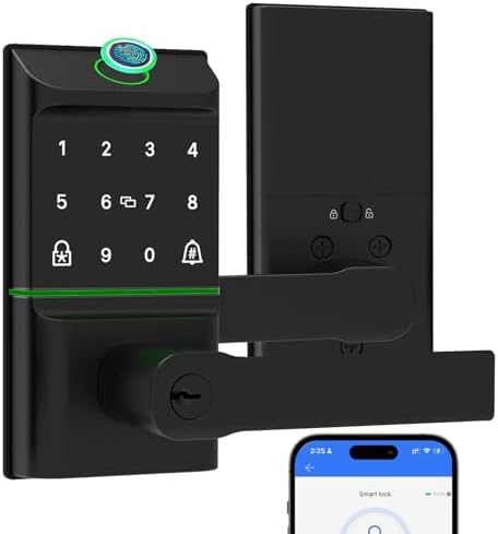 Smart Lock for Front Door, Keyless Entry Door Locks with Keypad ...
